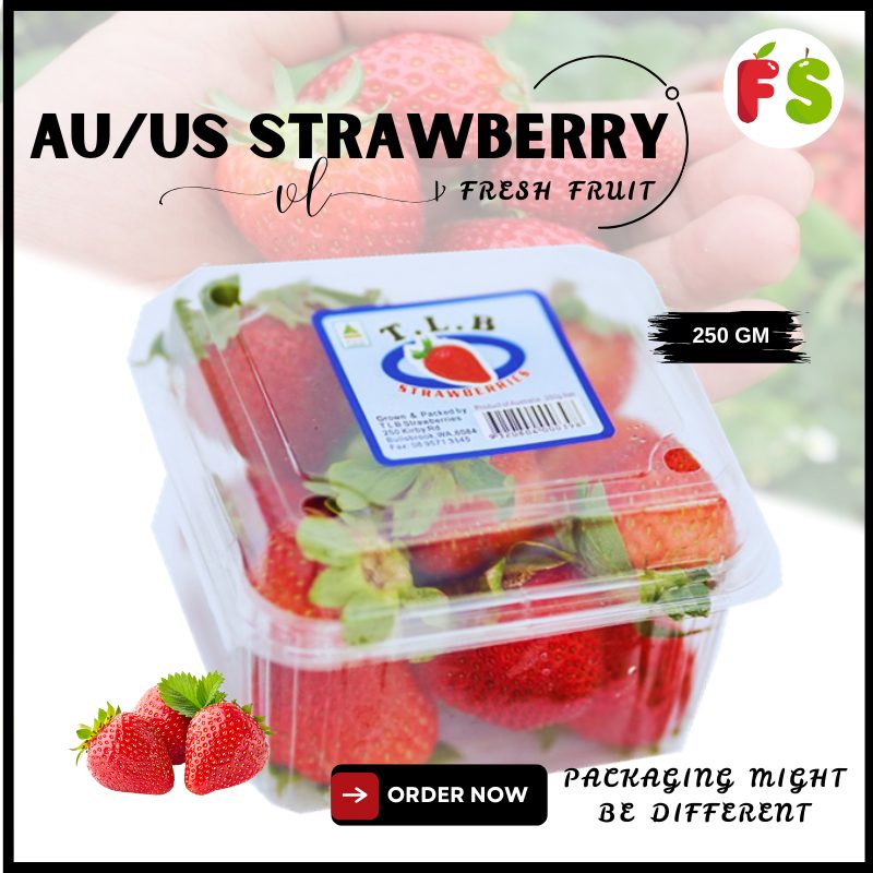 USA/Aust/EGYPT Strawberry 250g (Box) | 草莓 – FS Fruity Pte Ltd